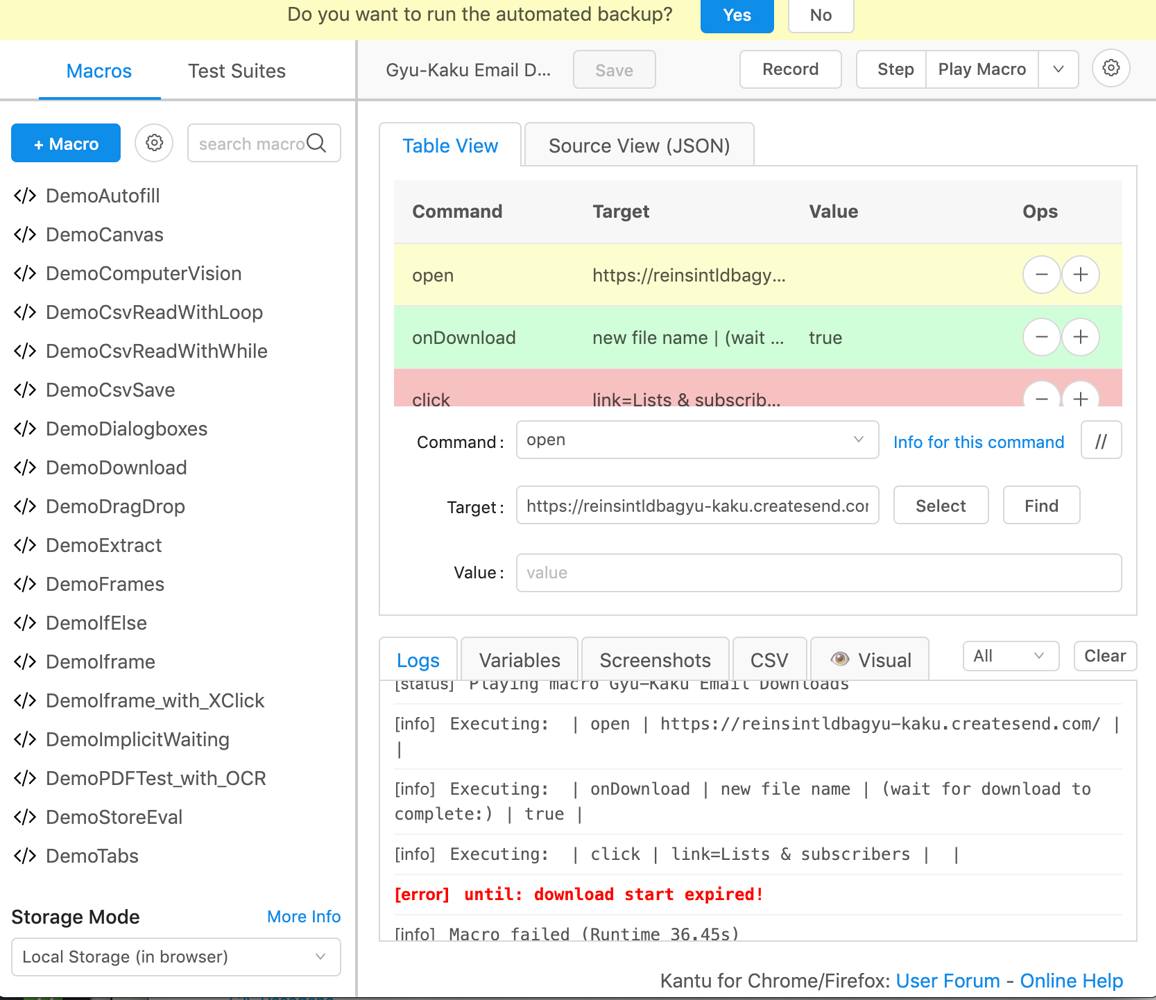 Inconsistent File Downloads Uivision Uivision Ai And Ocr Community