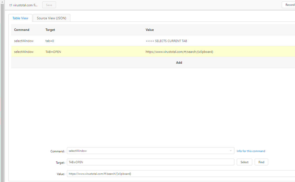 Marco is searching for {!clipboard} instead of what is copied on the ...