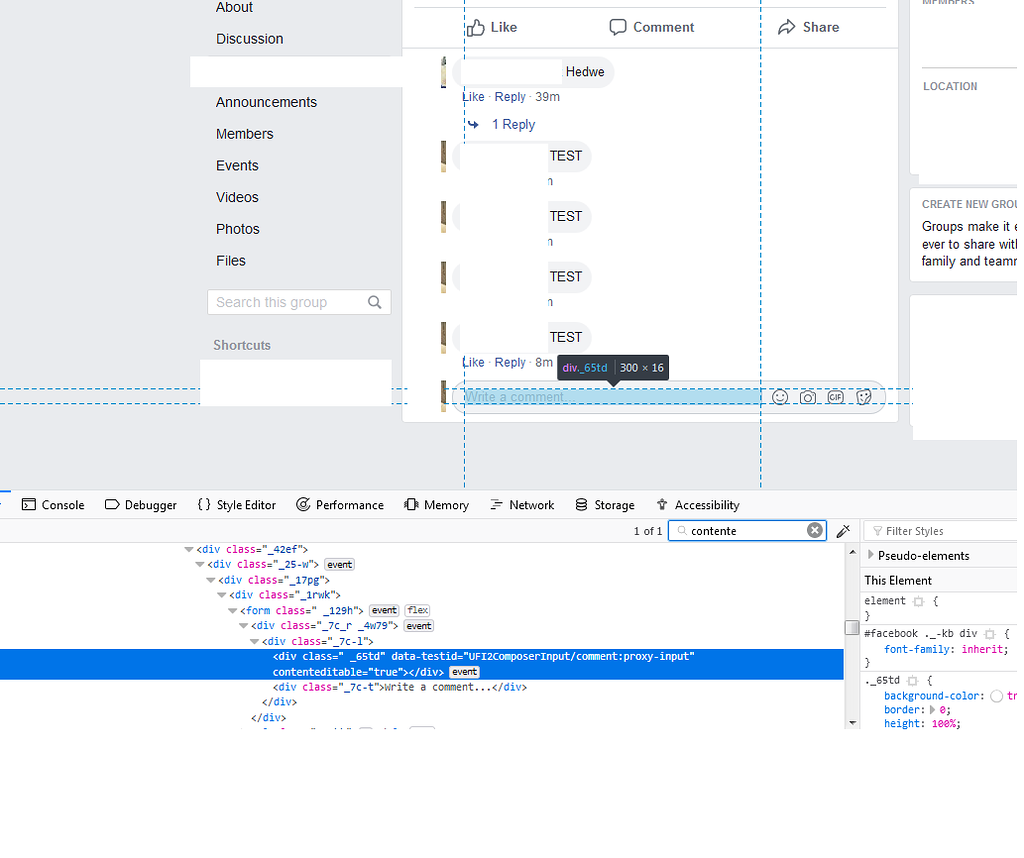 Trying To Locate An Element On Facebook Ui Vision Ui Vision Ai And Ocr Community Forums