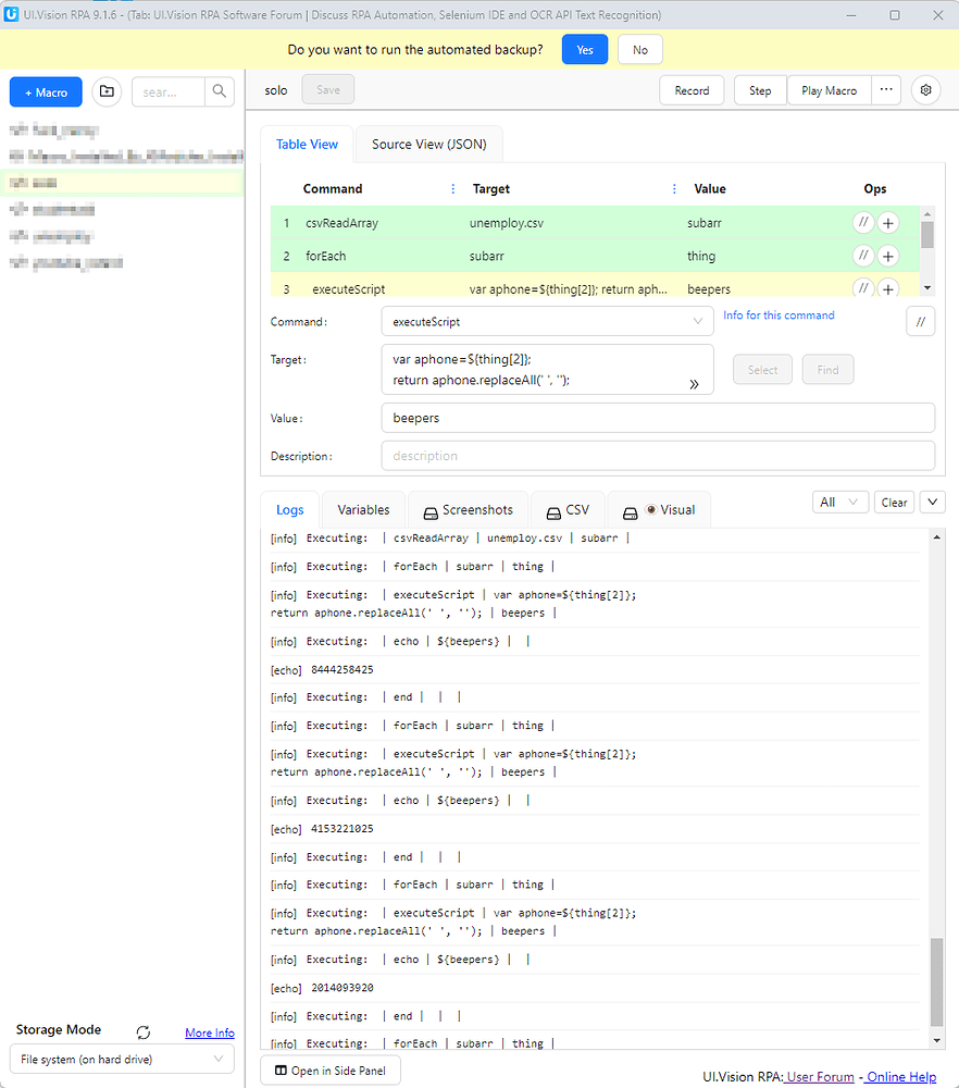 Executescriptsandboxed Returning Error When Calling Replaceall String Method Bug Reports Ui