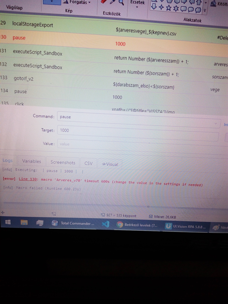Timeout With Pause Command Bug Reports Ui Vision Ai And Ocr Community Forums
