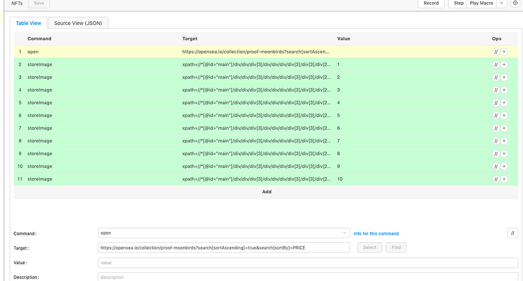 storeImage - how to select right xpath and create a loop? - General Discussion - Ui.Vision, AI ...