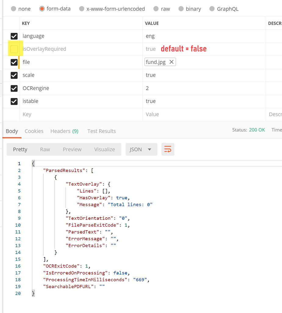 Empty Result In Ocr Api Call Ocr Space Free Ocr Api Ui Vision Rpa Software Forum Discuss