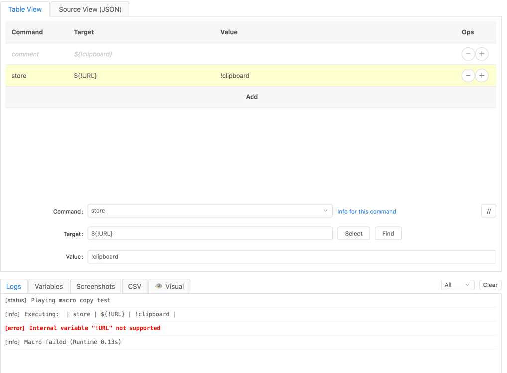 How do I copy the current URL to clipboard with Kantu? - Ui.Vision, AI & OCR Community Forums