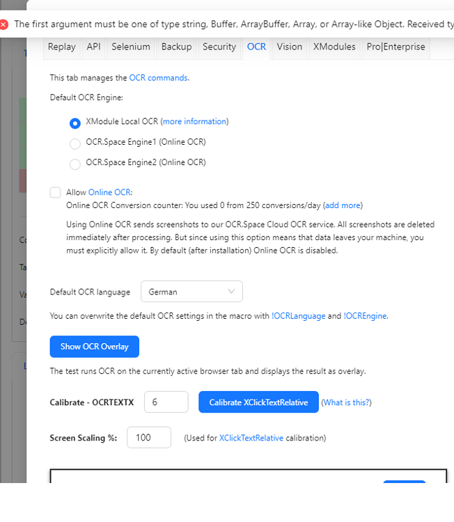 Still Problem Using Local Ocr Windows 64bit Bug Reports Ui Vision Ai And Ocr Community Forums