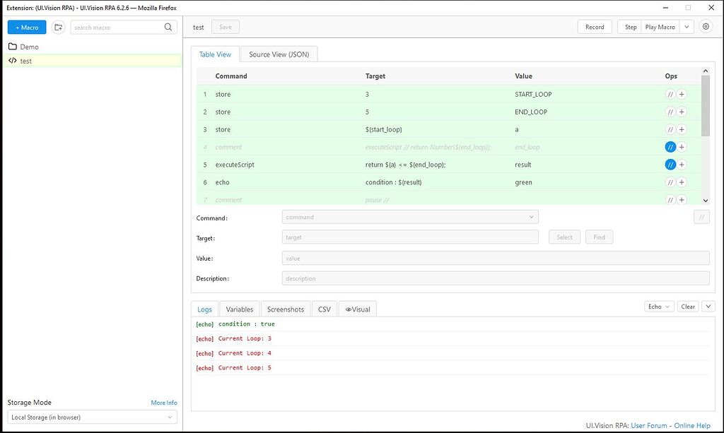 Store Command Not Saving Variable Value In Number Bug Reports Ui Vision Ai And Ocr Community