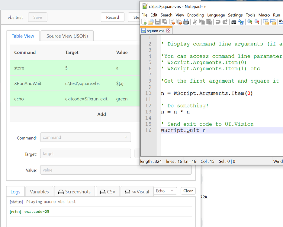Problem with xrun when running batch file with bat extension or ...