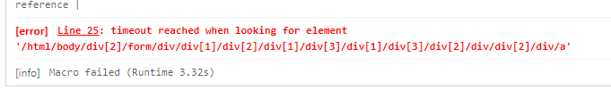 Timeout Reached On Verifyelementpresent Not Assertelementpresent